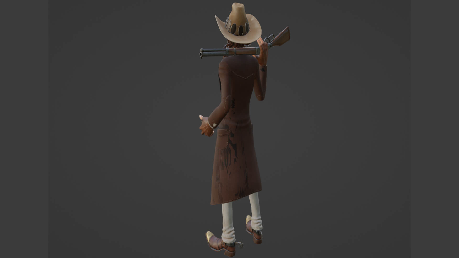 Stylized Sheriff - 3D Model by 3DPusher