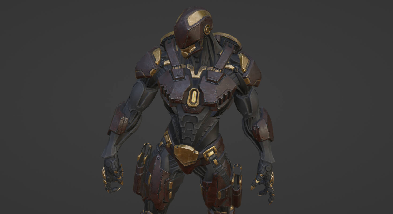 Super Warrior Robot - 3D Model by 3DPusher