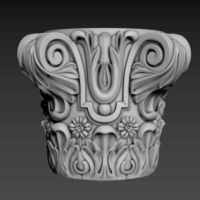 Capital Relief - 3D Model by 3DRelief