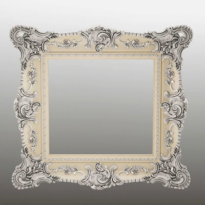 Classic Frame - 3D Model by 3DRelief