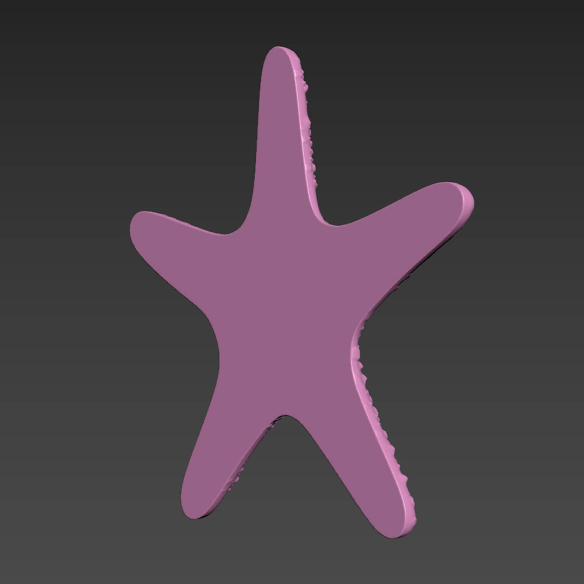 Starfish Sea Star - 3D Model by 3DRelief