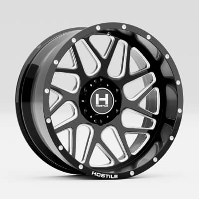 Hostile Sprocket H108 Rim - 3D Model by 3drivedynamics