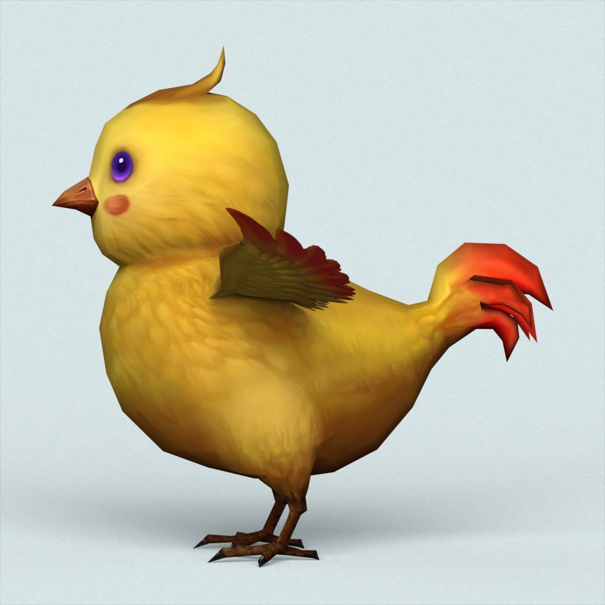 Fantasy Baby Bird - 3D Model by 3dseller