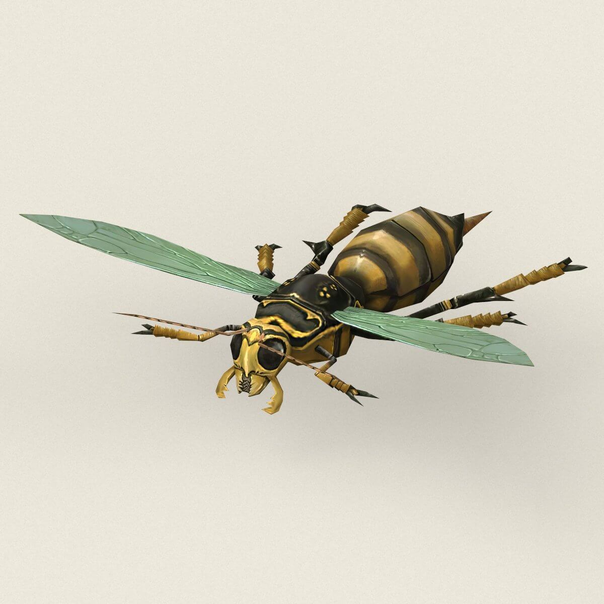 Fantasy Bee - 3D Model by 3dseller