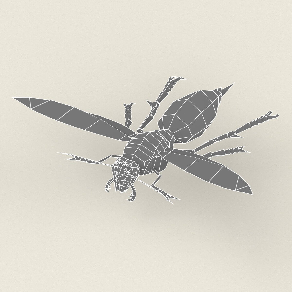 Fantasy Bee - 3D Model by 3dseller