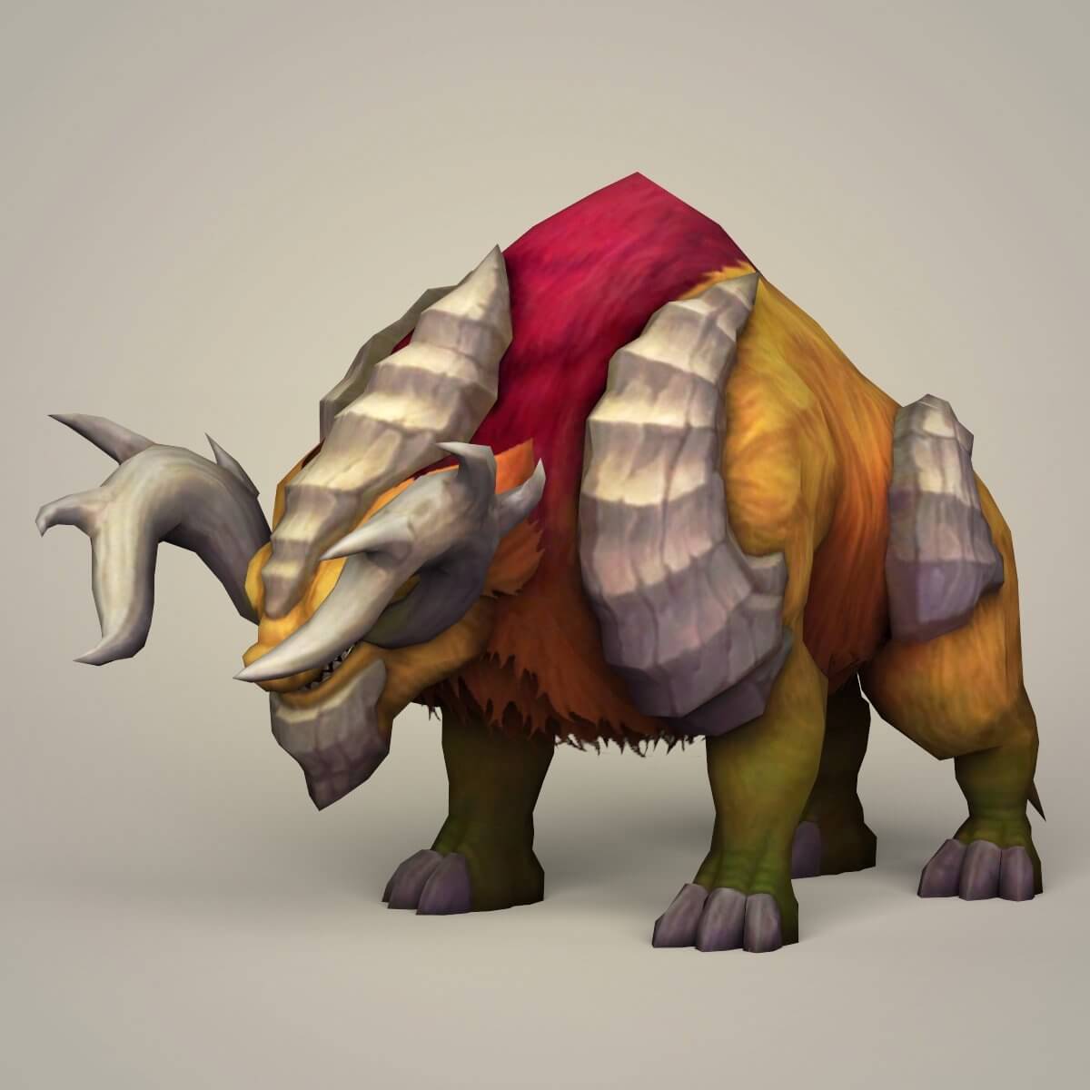 Fantasy Bull - 3D Model by 3dseller