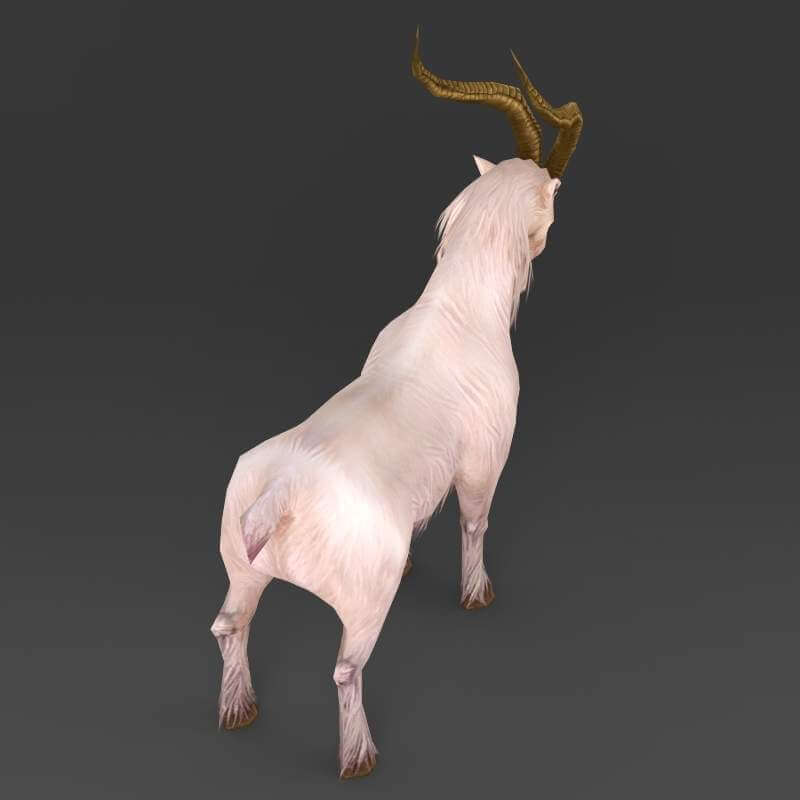 Fantasy Goat - 3D Model by 3dseller