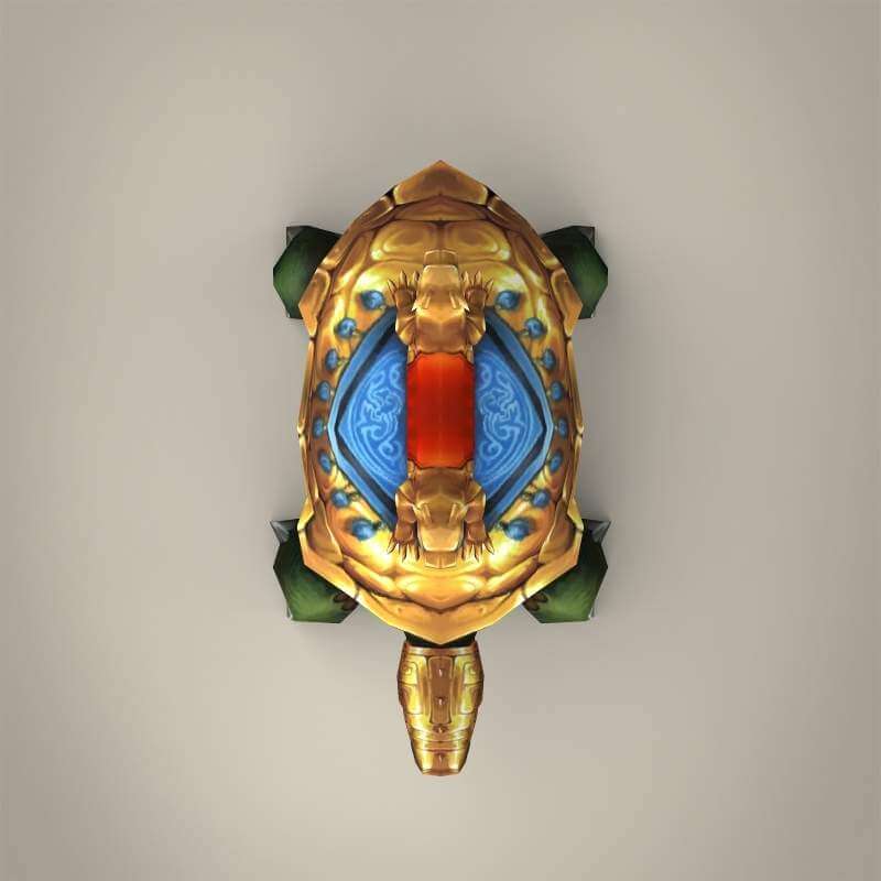 Fantasy King Tortoise - 3D Model by 3dseller