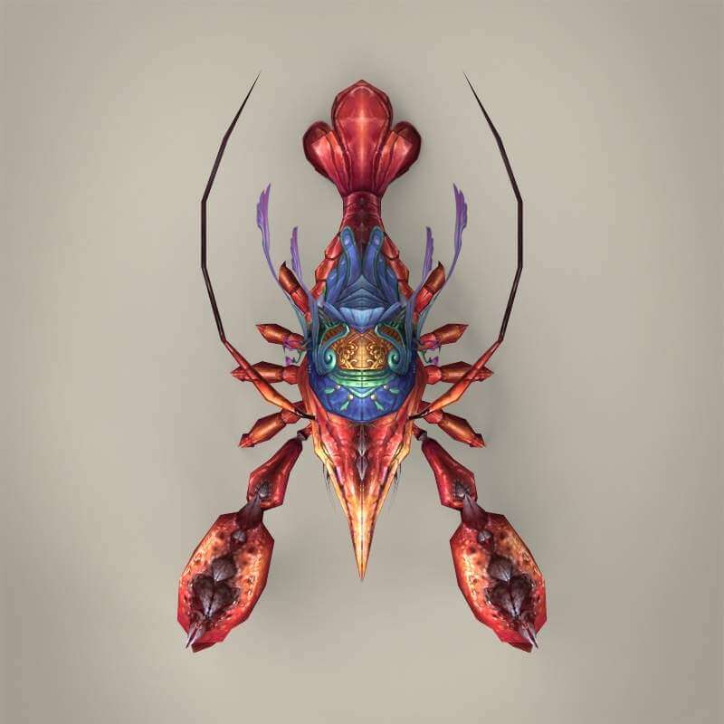 Fantasy Krab - 3D Model by 3dseller