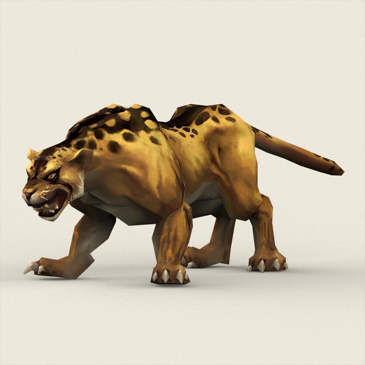 Fantasy Leopard - 3D Model by 3dseller