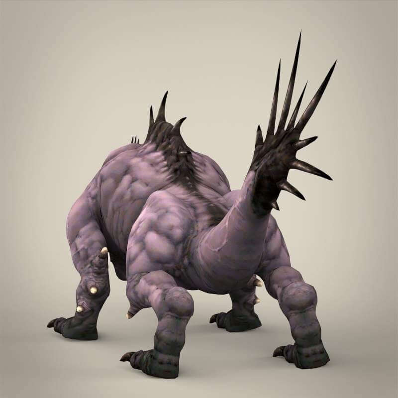 Fantasy Monster Animal - 3D Model by 3dseller