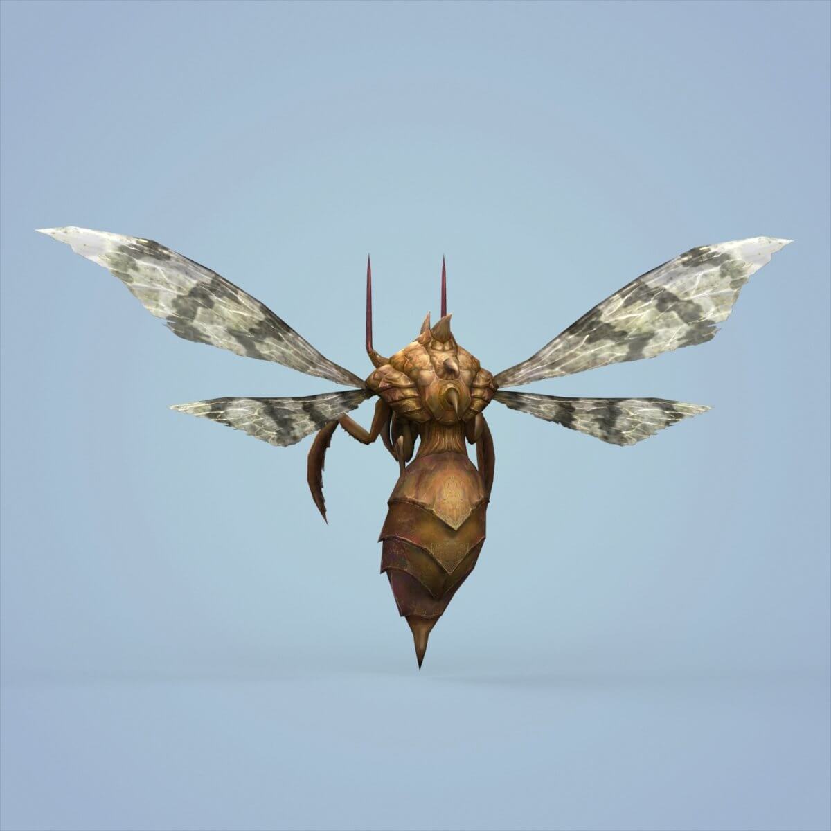 Fantasy Monster Bee - 3D Model by 3dseller