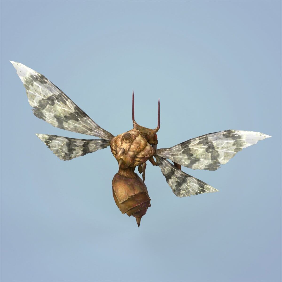 Fantasy Monster Bee - 3D Model by 3dseller