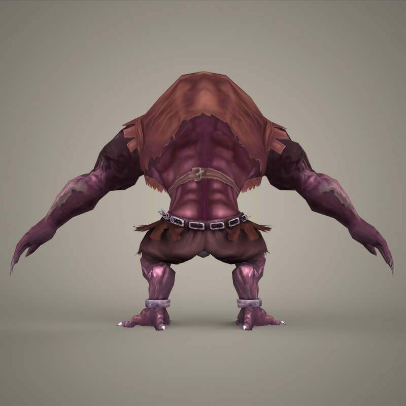 Fantasy Monster Character - 3D Model by 3dseller