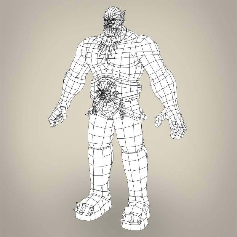 Fantasy Monster Character - 3D Model by 3dseller