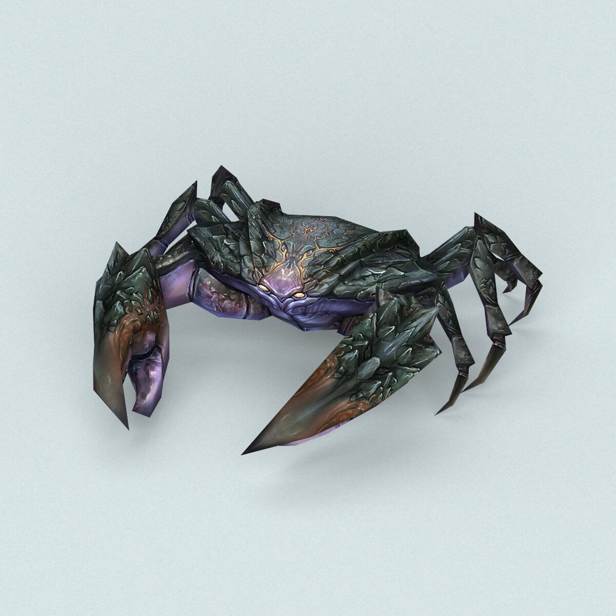 Fantasy Monster Crab - 3D Model by 3dseller