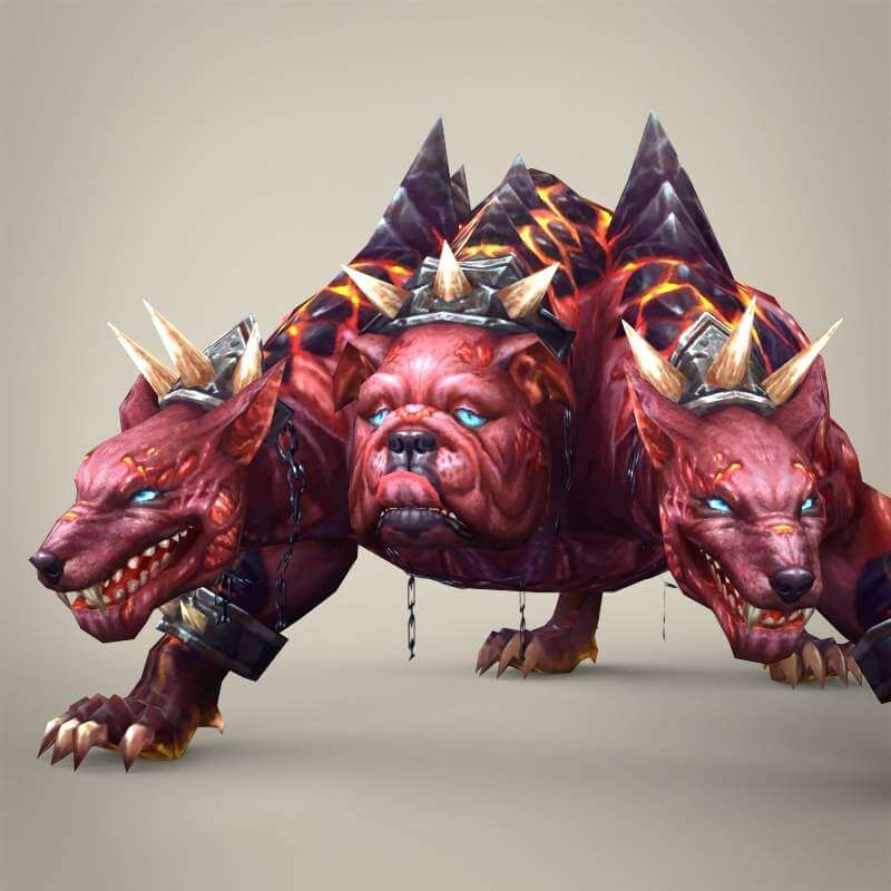 Fantasy Monster Dog - 3D Model by 3dseller