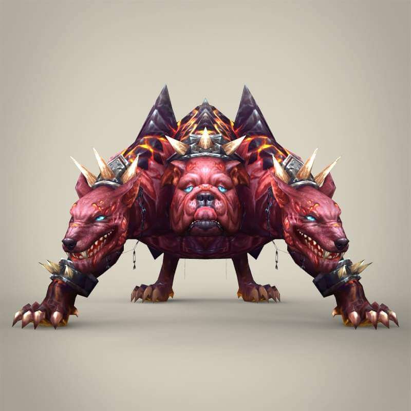 Fantasy Monster Dog - 3D Model by 3dseller
