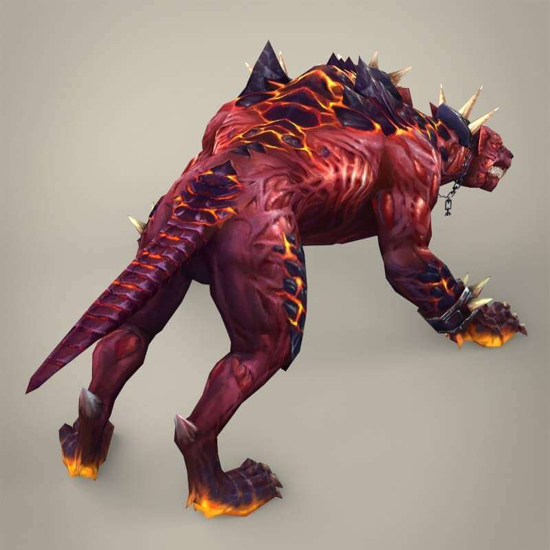 Fantasy Monster Dog - 3D Model by 3dseller