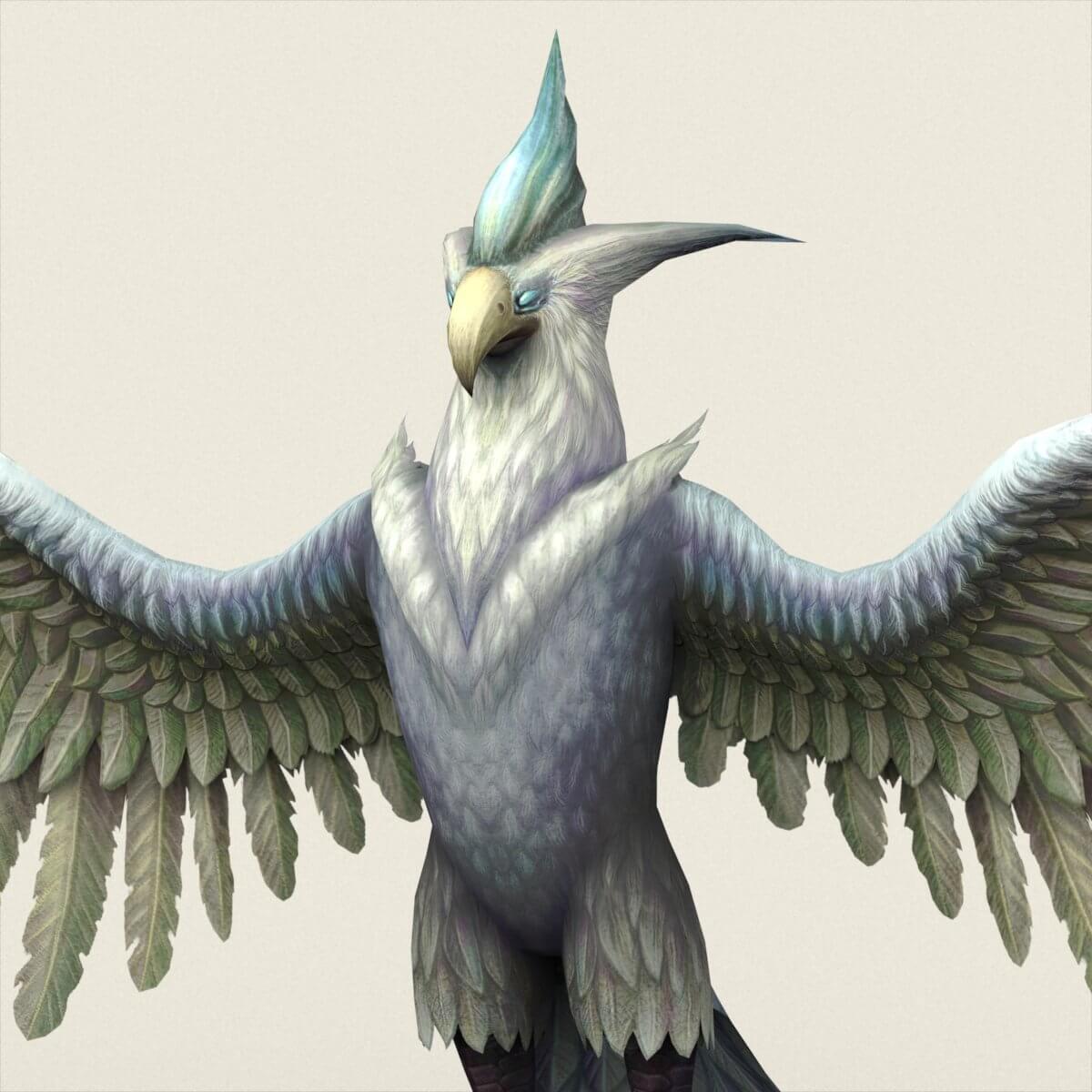 Fantasy Monster Eagle - 3D Model by 3dseller