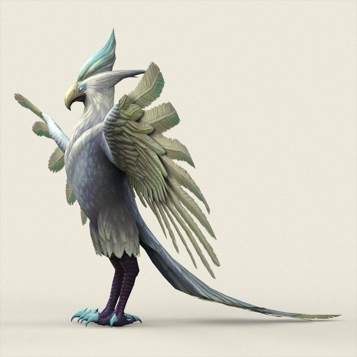 Fantasy Monster Eagle - 3D Model by 3dseller