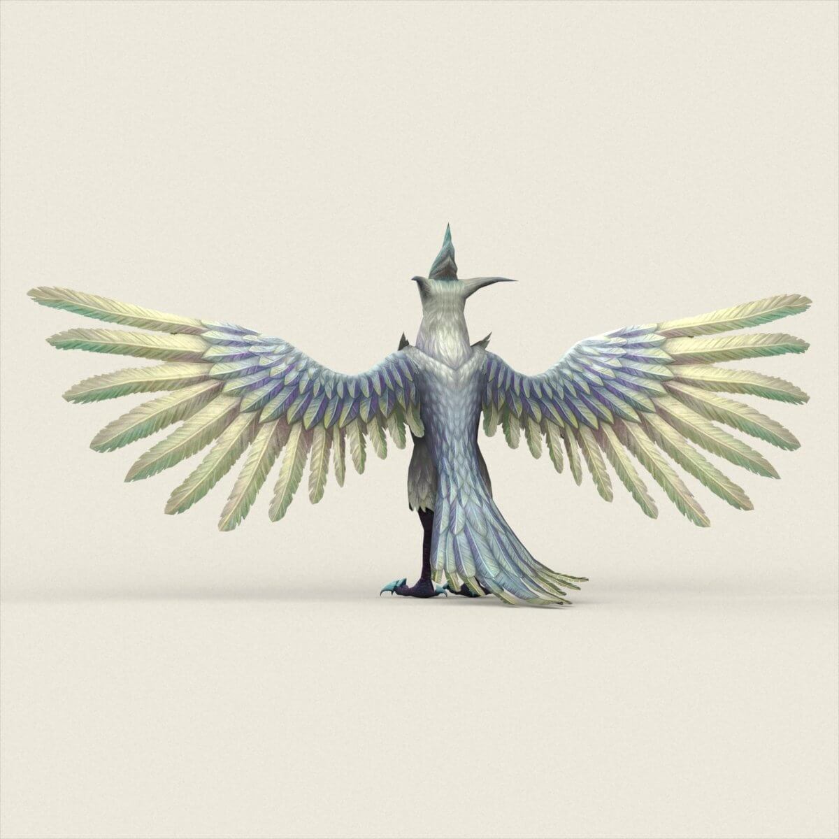 Fantasy Monster Eagle - 3D Model by 3dseller