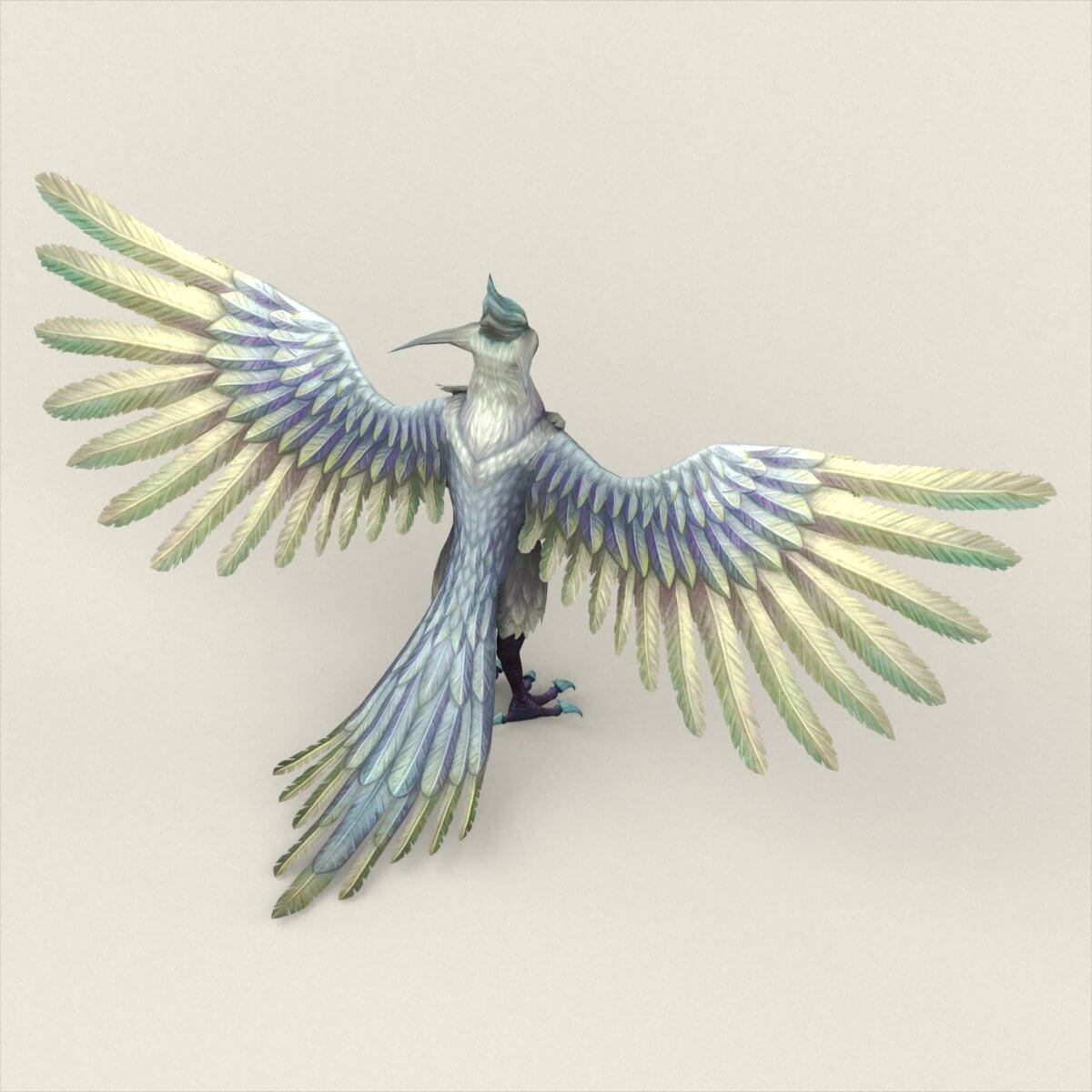 Fantasy Monster Eagle - 3D Model by 3dseller