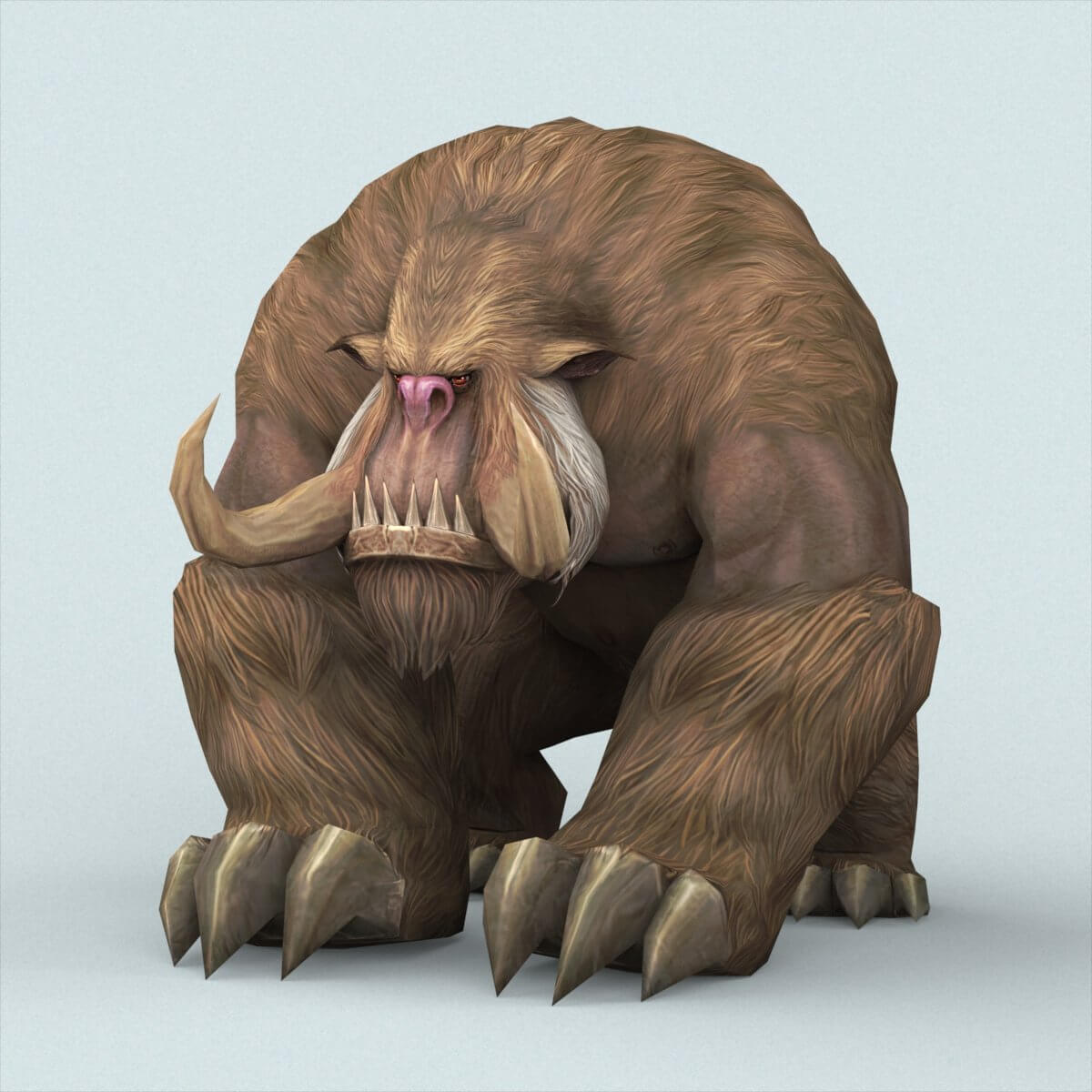 Fantasy Monster Monkey - 3D Model by 3dseller