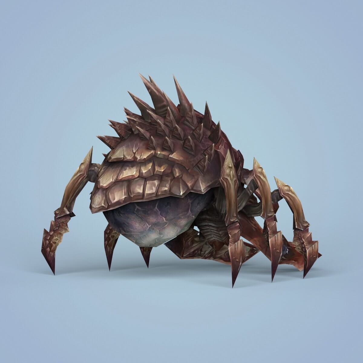 Fantasy Monster Spider - 3D Model by 3dseller