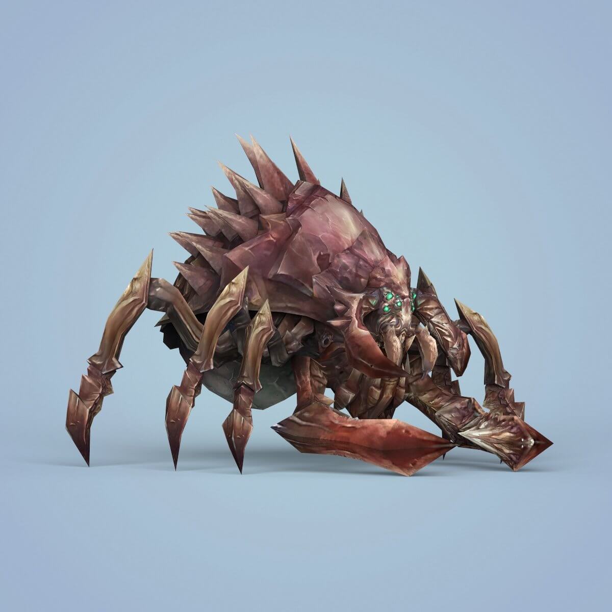 Fantasy Monster Spider - 3D Model by 3dseller