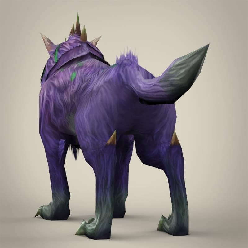 Fantasy Monster Wolf - 3D Model by 3dseller