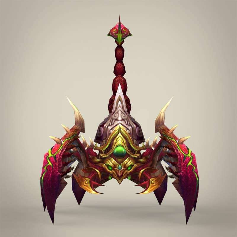 Fantasy Scorpion King - 3D Model by 3dseller