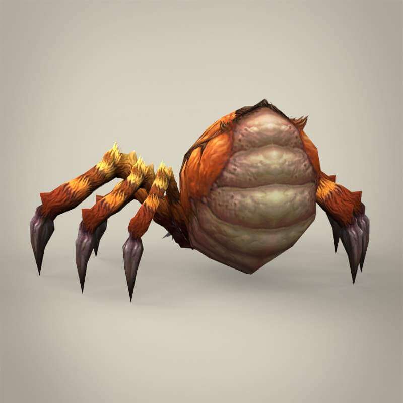 Fantasy Spider - 3D Model by 3dseller