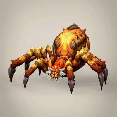 Fantasy Spider - 3D Model by 3dseller