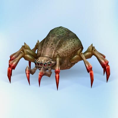 Fantasy Spider - 3D Model by 3dseller