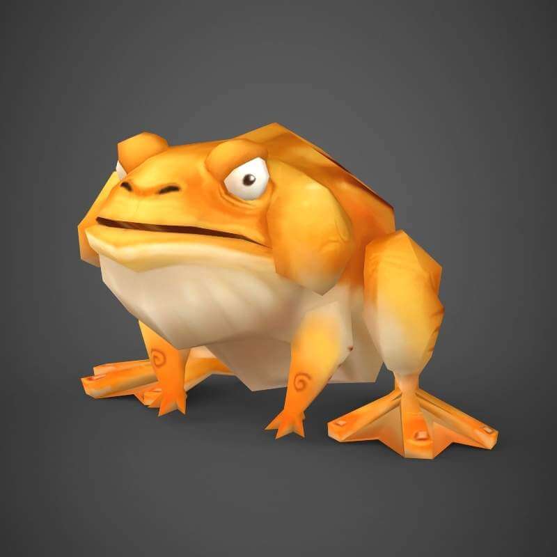 Fantasy Toad - 3D Model by 3dseller
