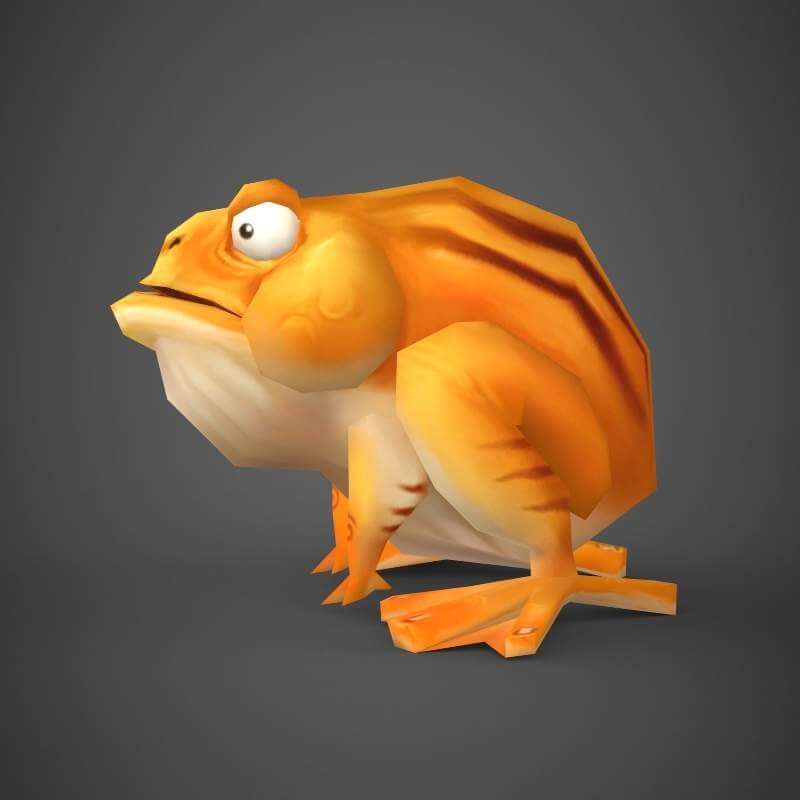 Fantasy Toad - 3D Model by 3dseller