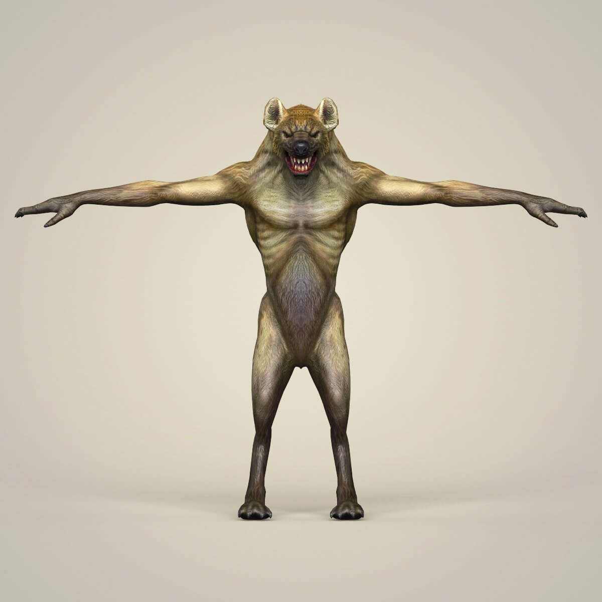 Fantasy WereWolf - 3D Model by 3dseller