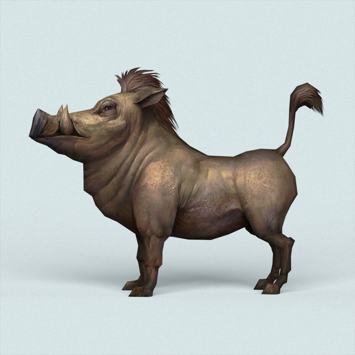 Fantasy Wild Boar - 3D Model by 3dseller
