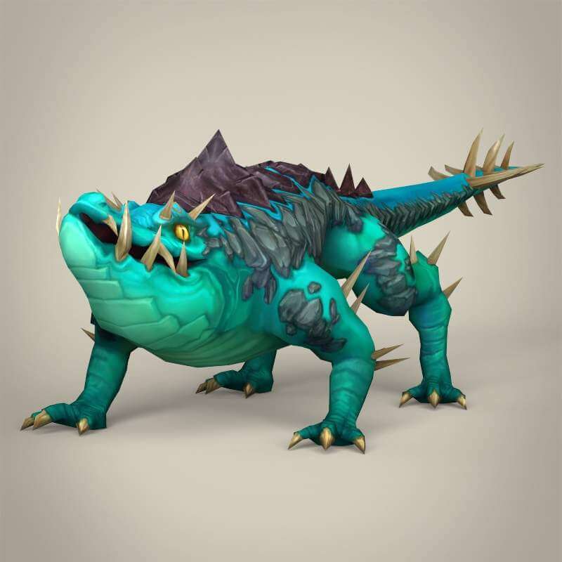 Fantasy Crocodile - 3D Model by 3dseller
