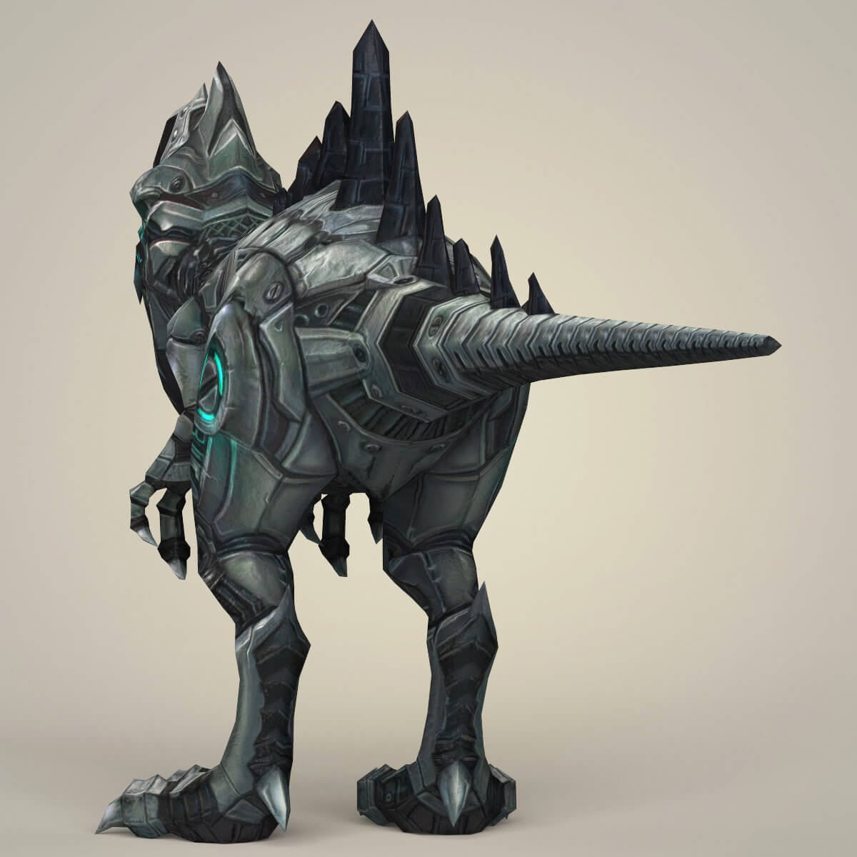 Fantasy Robot Dinosaur - 3D Model by 3dseller