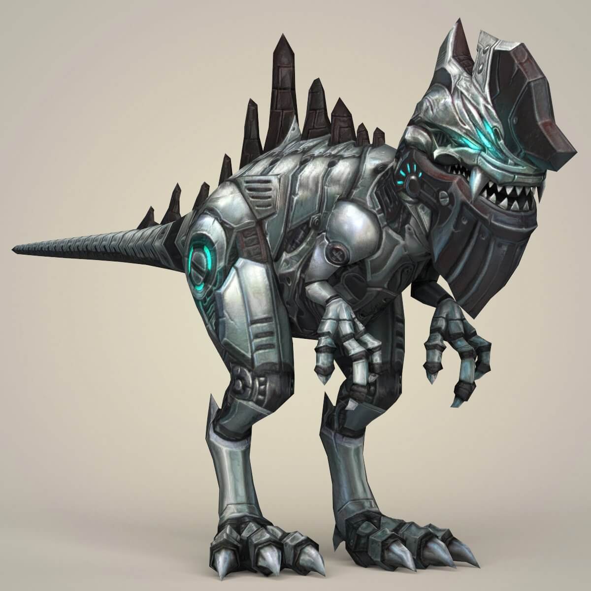 Fantasy Robot Dinosaur - 3D Model by 3dseller