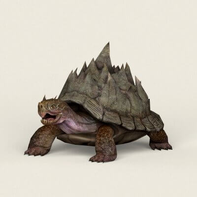 Fantasy Turtle - 3D Model by 3dseller