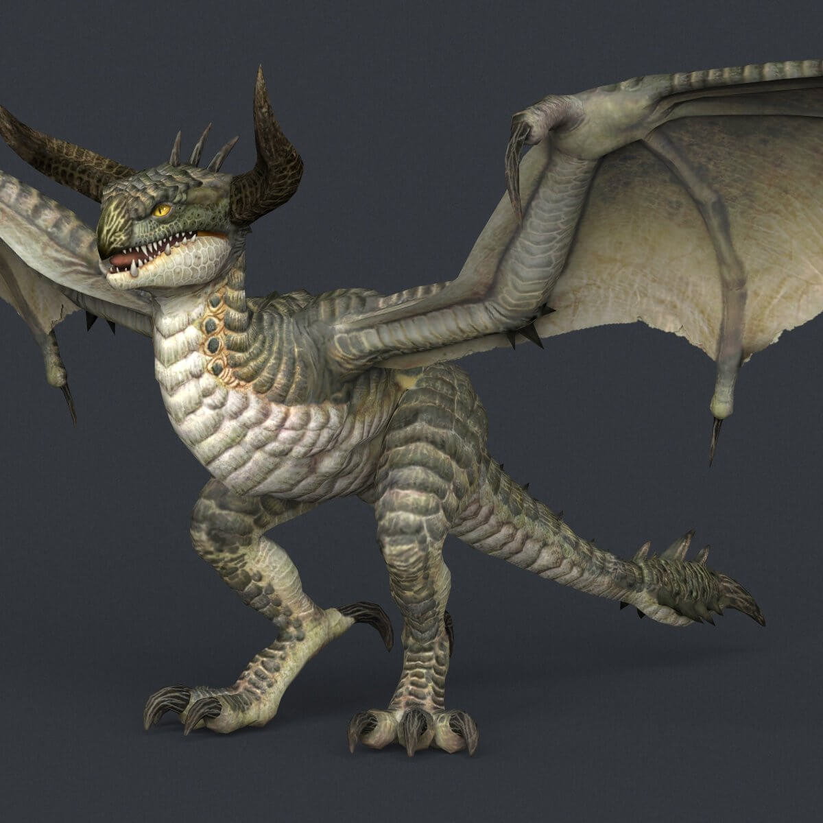 Monster Dragon - 3D Model by 3dseller