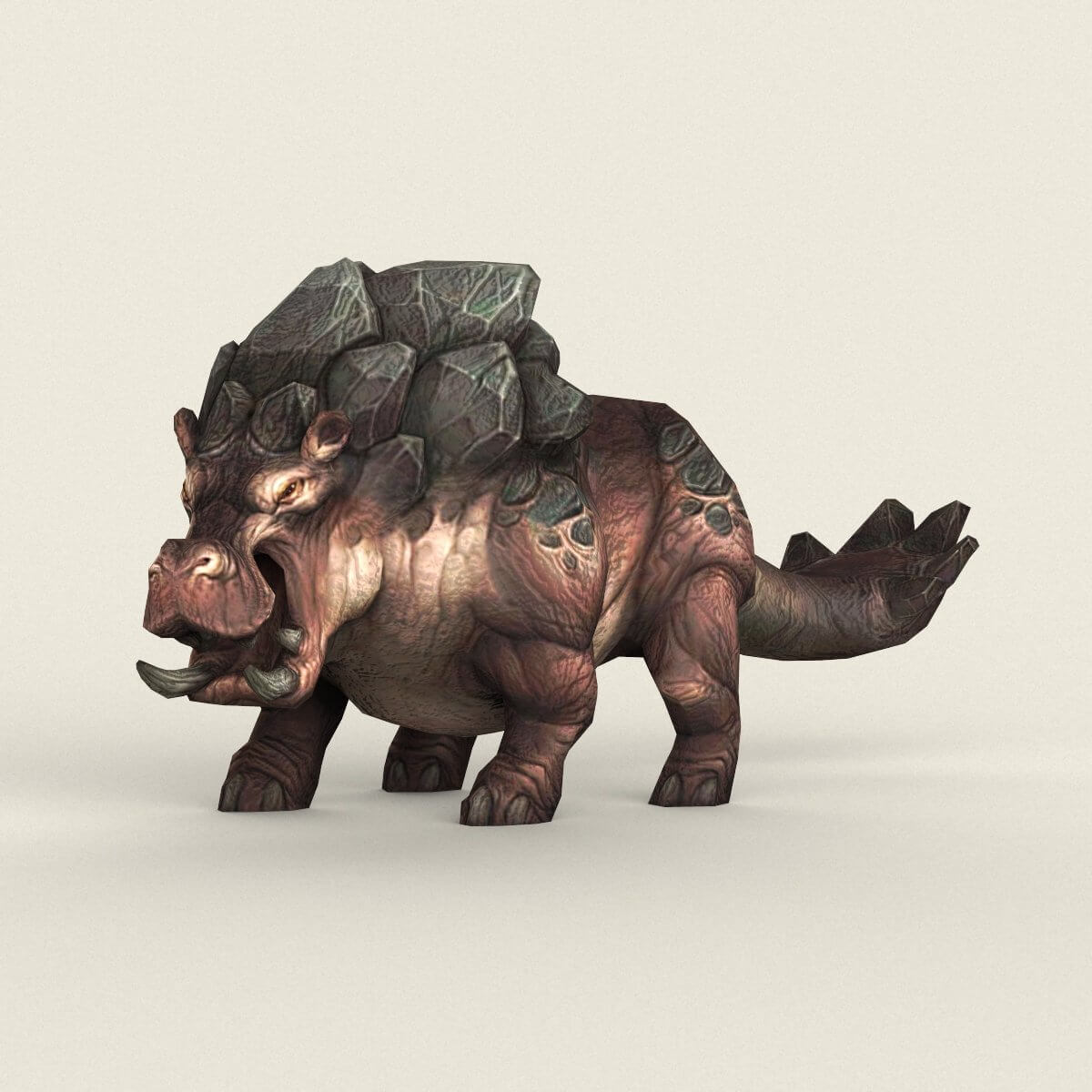 Monster Hippopotamus - 3D Model by 3dseller