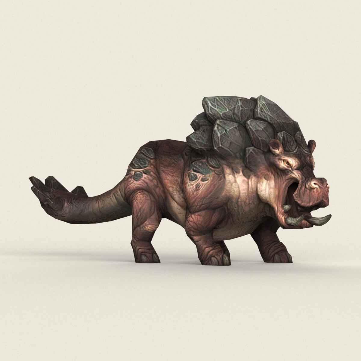 Monster Hippopotamus - 3D Model by 3dseller