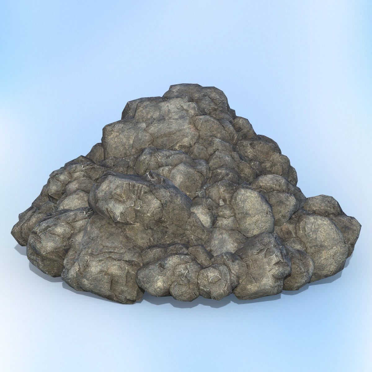 Realistic Rock 10 - 3D Model by 3dseller