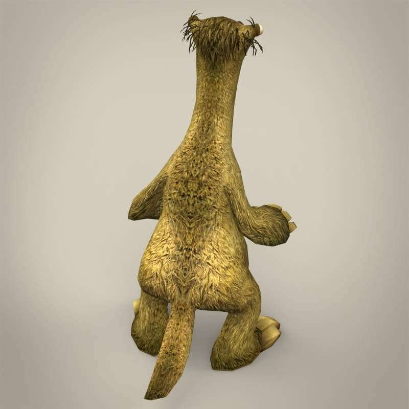 Sid from Ice Age - 3D Model by 3dseller