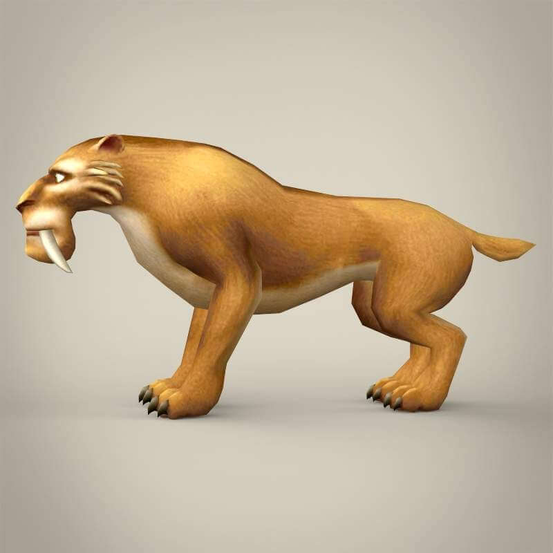 Lion from Ice Age - 3D Model by 3dseller