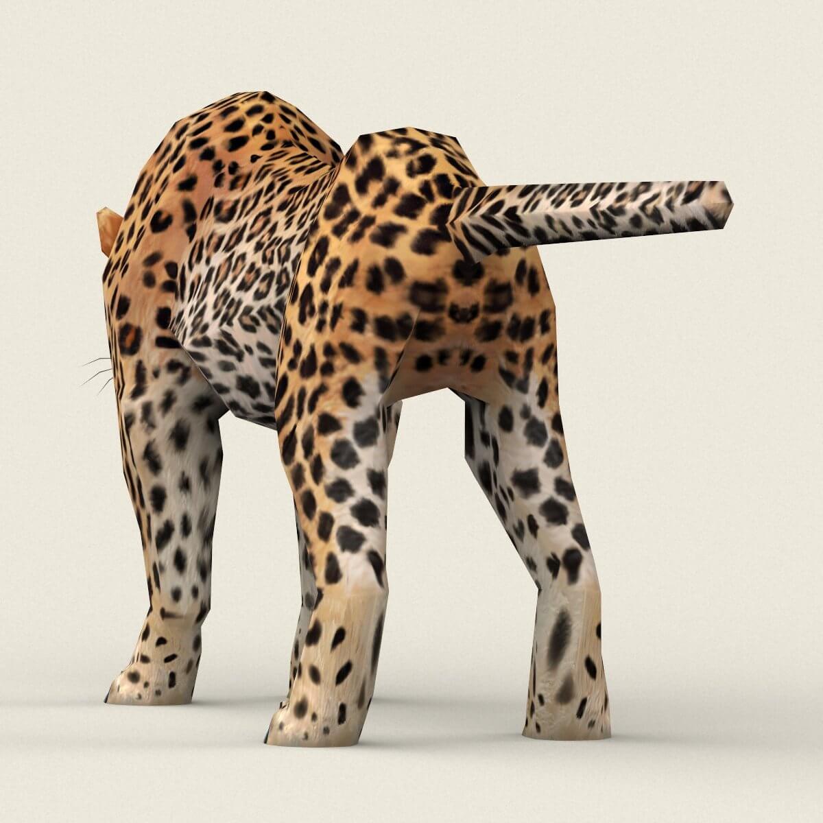 Leopard - 3D Model by 3dseller